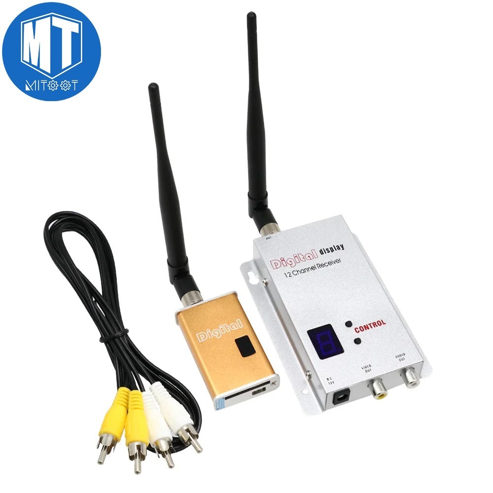 FPV 1.2G 5000mW 5W FPV Video Sender 1200Mhz Audio Video Wireless ...