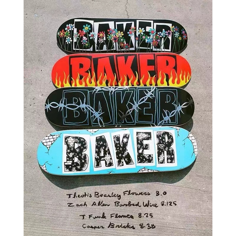 baker skateboard deck pro deck adult deck | Shopee Philippines