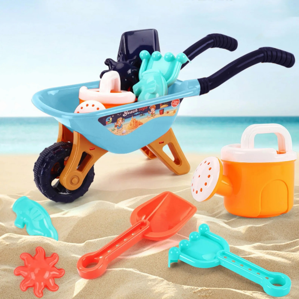 Infant Developmental Toys Beach Stroller Sand Playing Kids Playset ...