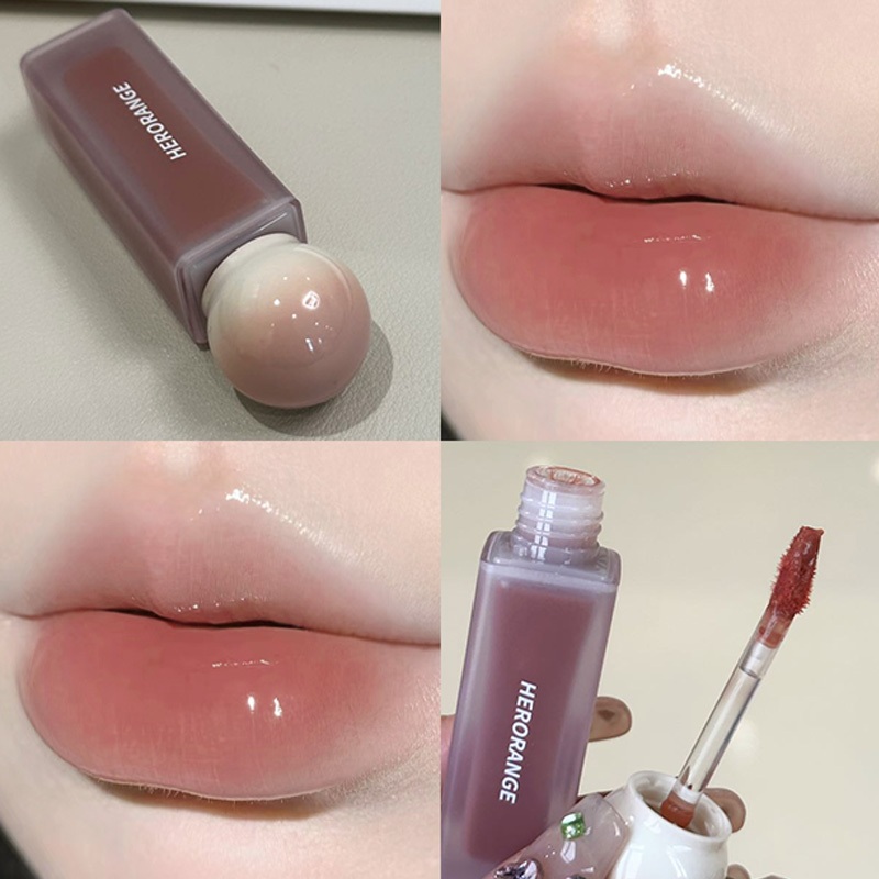 Herorange HERORANGE Mirror Lip Gloss Water Moisturizing Lip Gloss ...