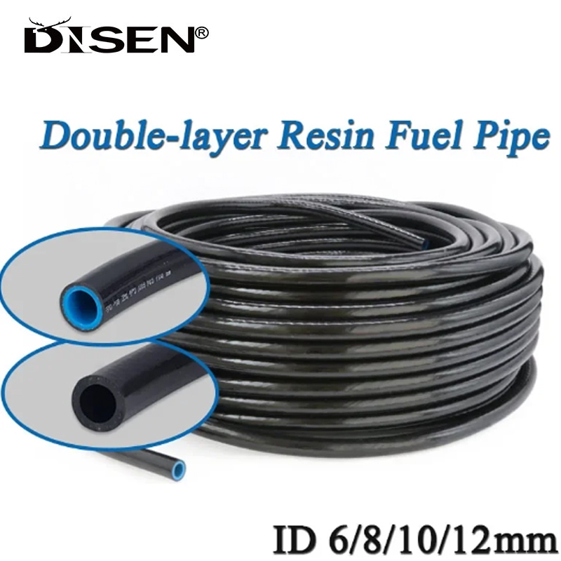 1Meter TPU Resin Oil Pipeline Diesel Hose 6/8/10/12mm High Temperature ...