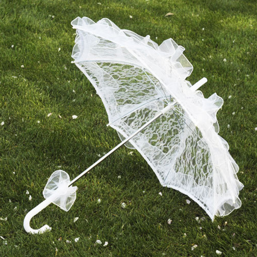 Handmade Lace Umbrella Wedding Parasol Bridal Wedding Dancing ...