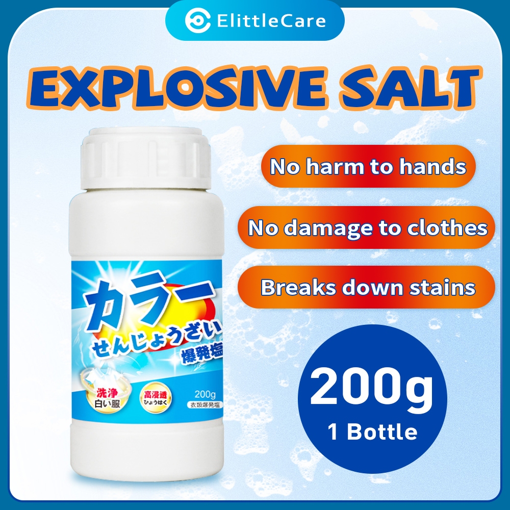 【ElittleCare】Decontamination bubble salt, decontamination of newborn baby clothes, activated ...