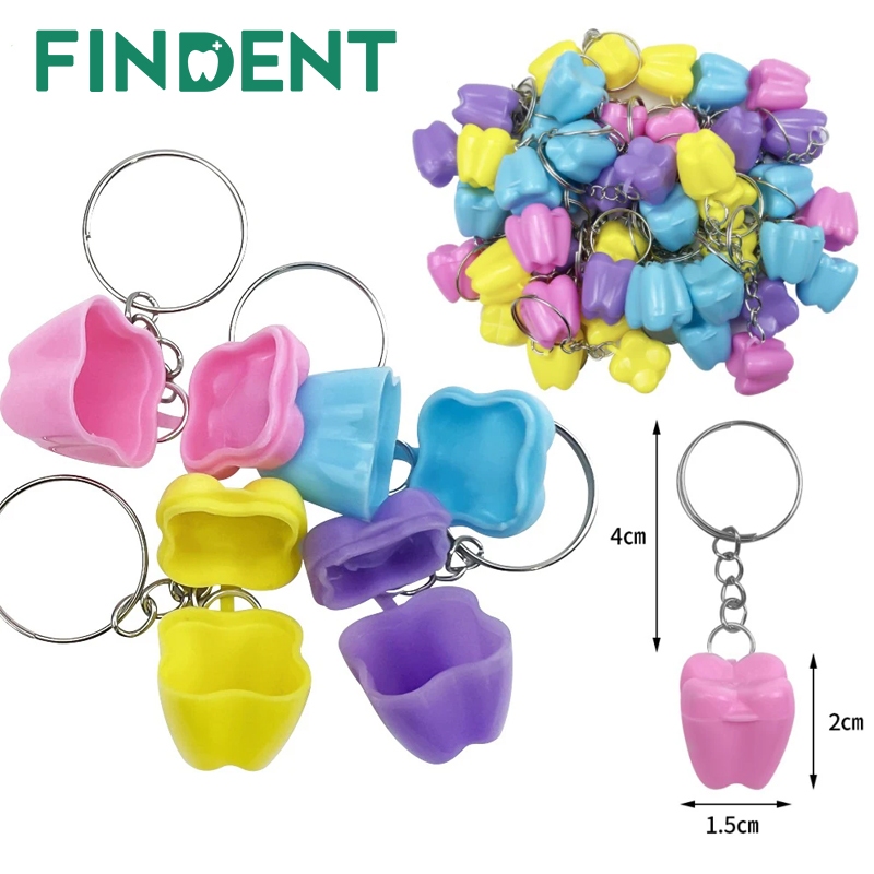 50pcs Baby Tooth Storage Box Tooth Fairy Milk Teeth Box Children's ...