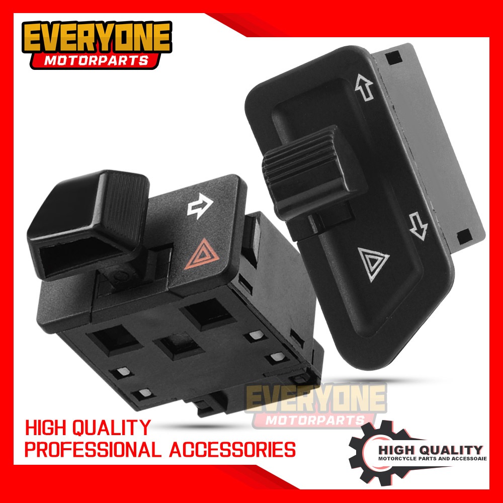 EVERYONE Signal Light Switch with Hazard for Smash 115, Burgman, Wave ...