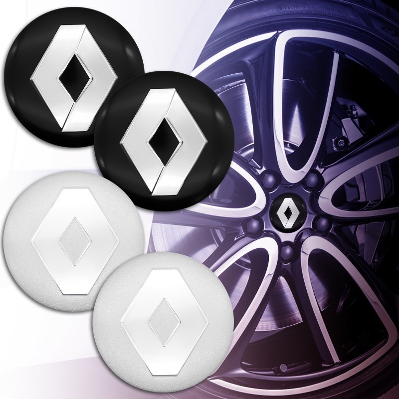 4pcs 56mm Car Wheel Center Hub Cap Badge Emblem Decal Wheel Sticker For ...