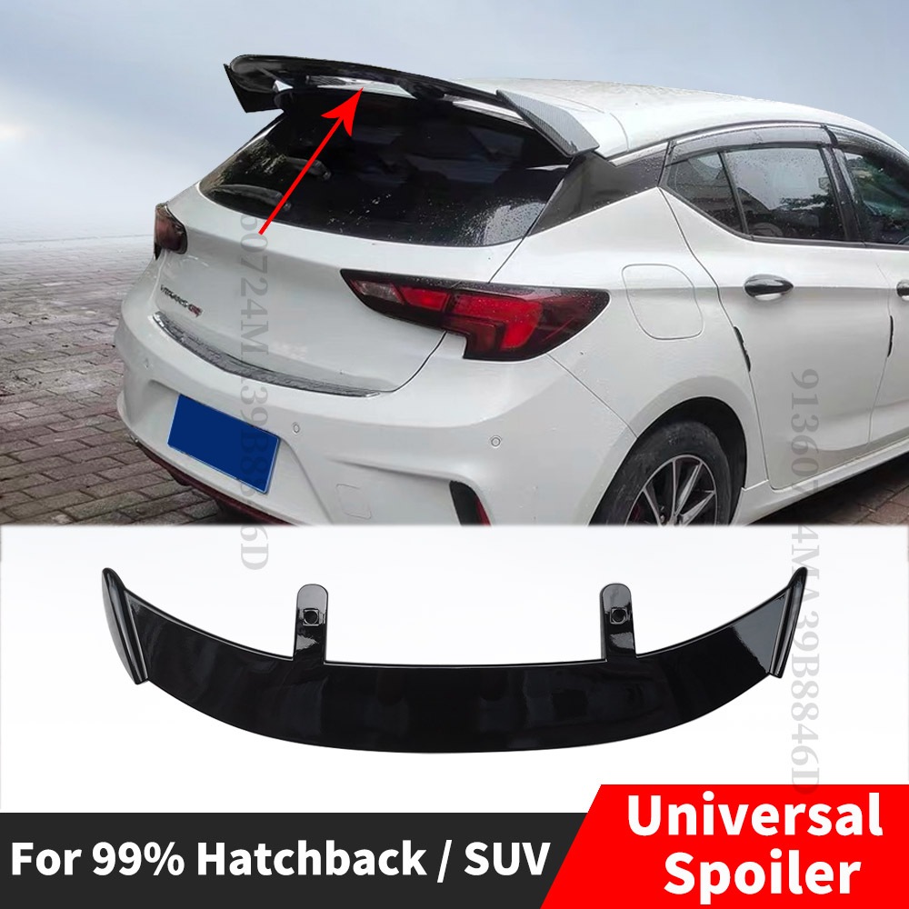 Universal Rear Spoiler Wing Tail For 99% Hatchback SUV like Hyundai ...