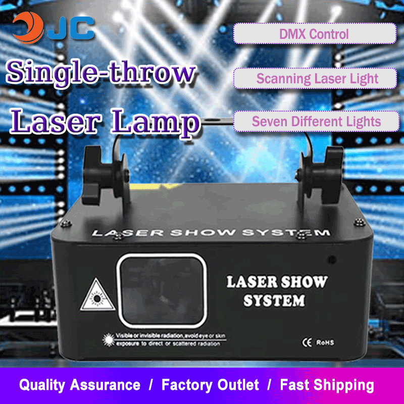 JC 500mw Disco Light Laser Stage Lighting Controlled by DMX and Sound ...