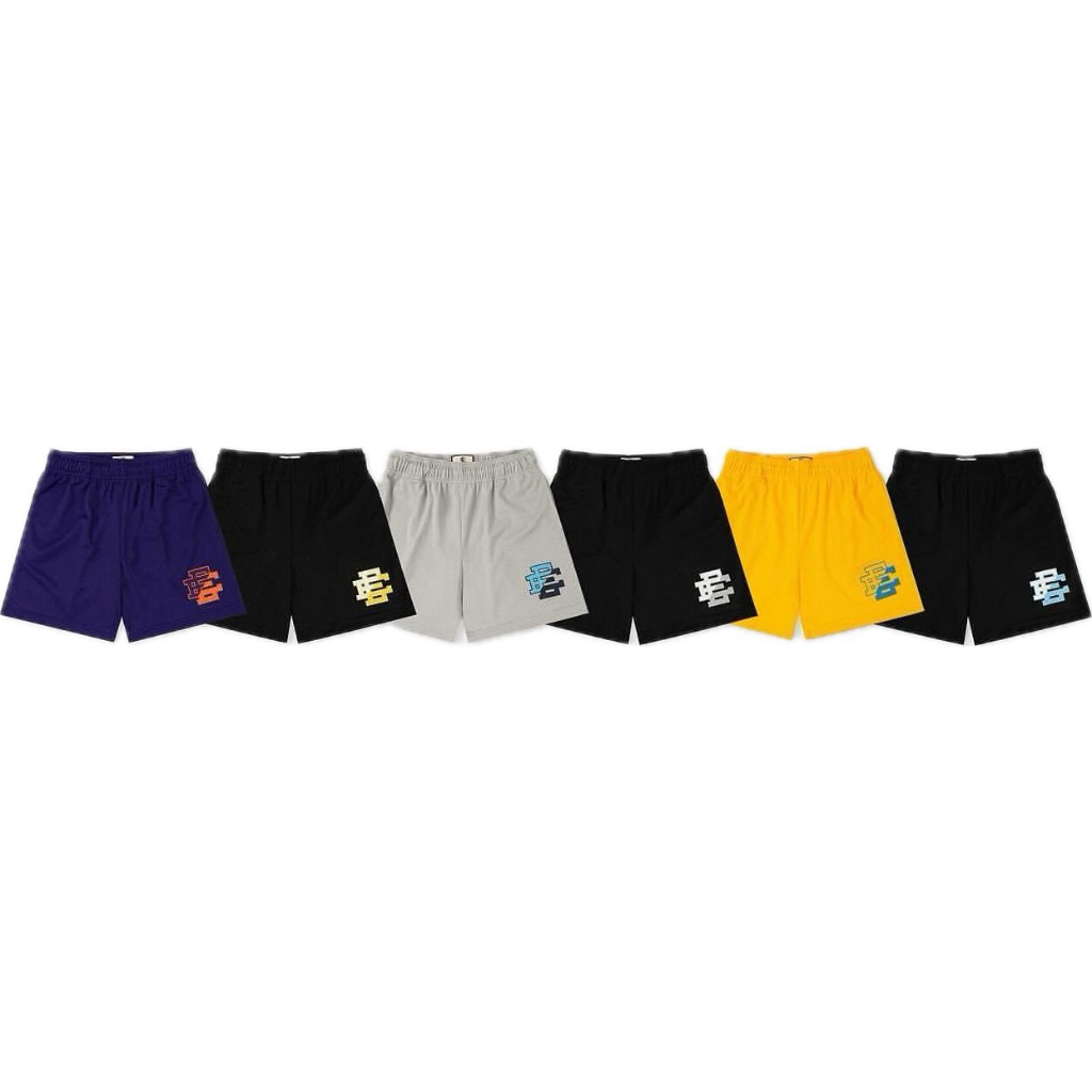 Ericemanuel Basic Shorts"Two tone Logo" Mesh Quick drying Breathable ...