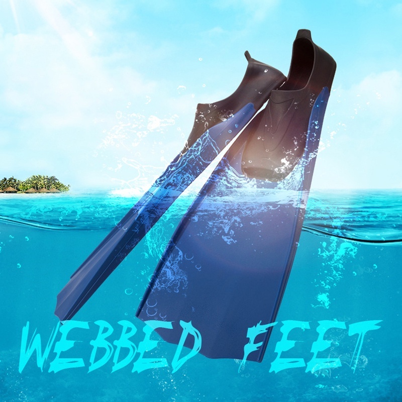 Long Freediving Fins , Spearfishing Long Freediving Fins Professional ...