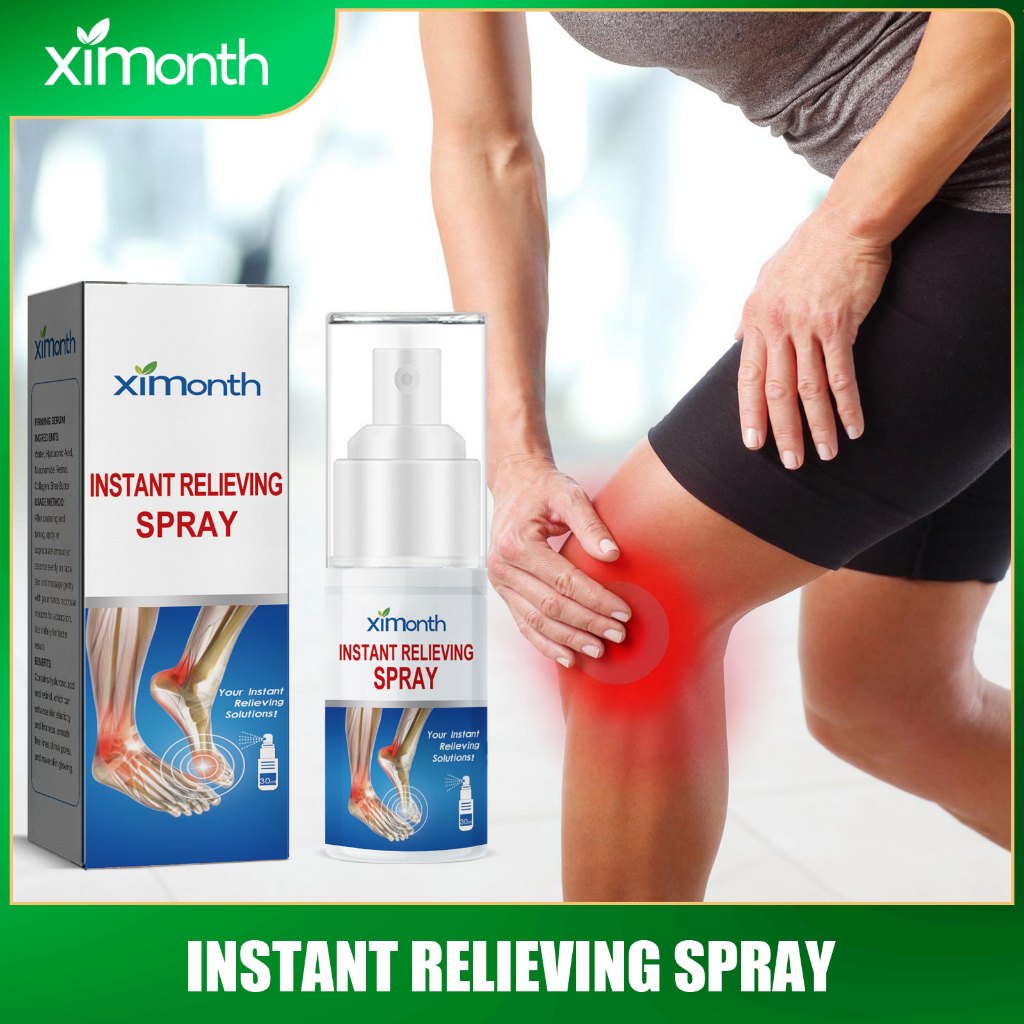 Ximonth Joint Pain Relief Spray Gout Knee Muscle Cervical Spine Lumbar ...