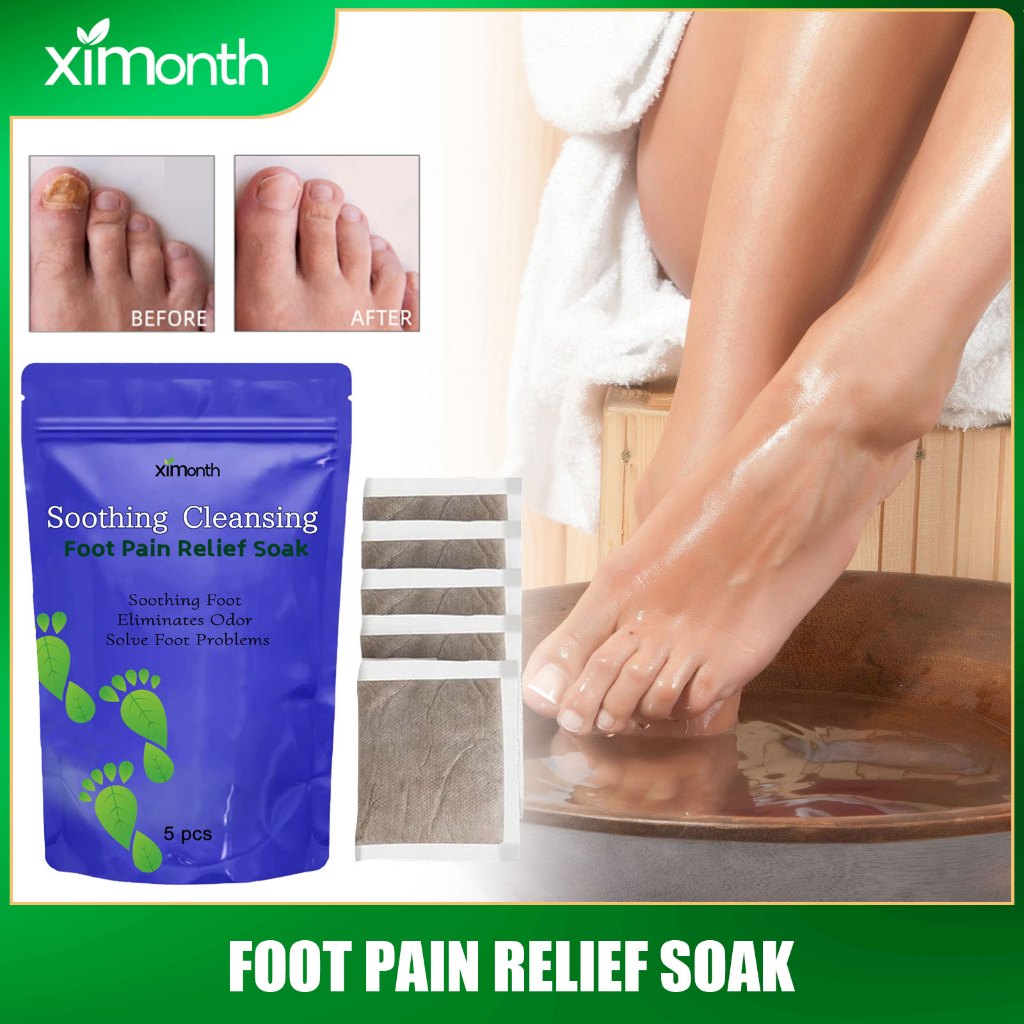 Ximonth Detox Foot Soak Fungal Nail Treatment Anti Cracking Relieve ...