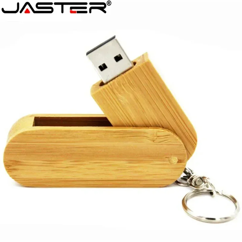 Wooden pendrive rotatable usb flash drive 4GB 8GB 16GB 32GB memory ...