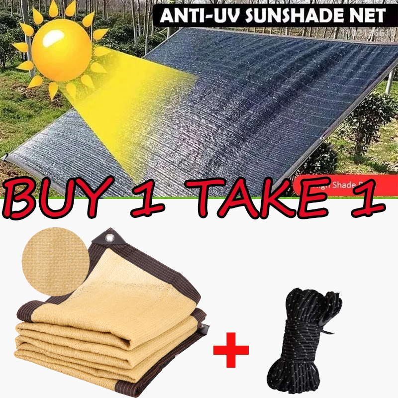 Sunshade Net Sun Shading Sail UV Protection Plants Shed Outdoor Car ...