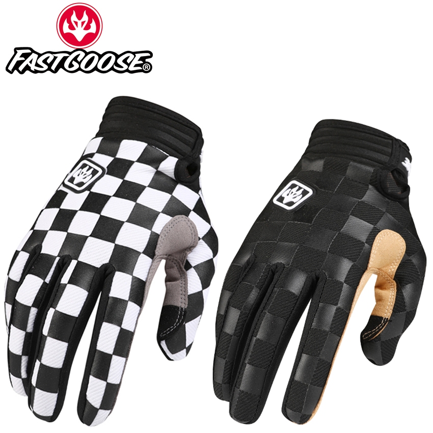 FASTGOOSE 2024 MTB MX DH Touch Screen Breathable Motorcycle Gloves Full ...