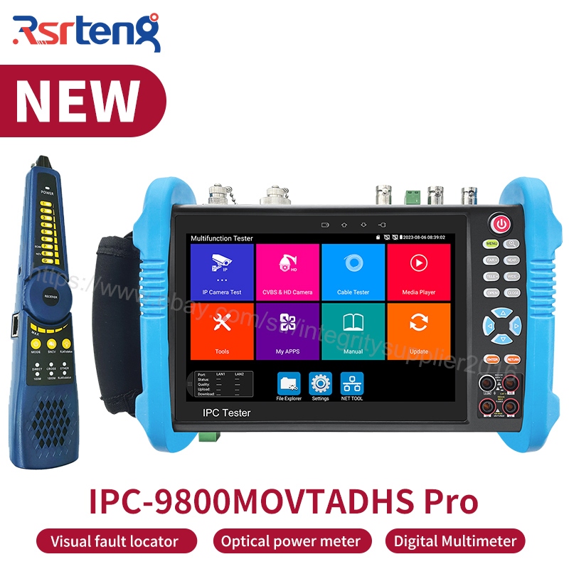 Rsrteng IPC-9800MOVTADHS Pro 7 Inch IPS Touch Screen,8K 32MP IP Camera ...