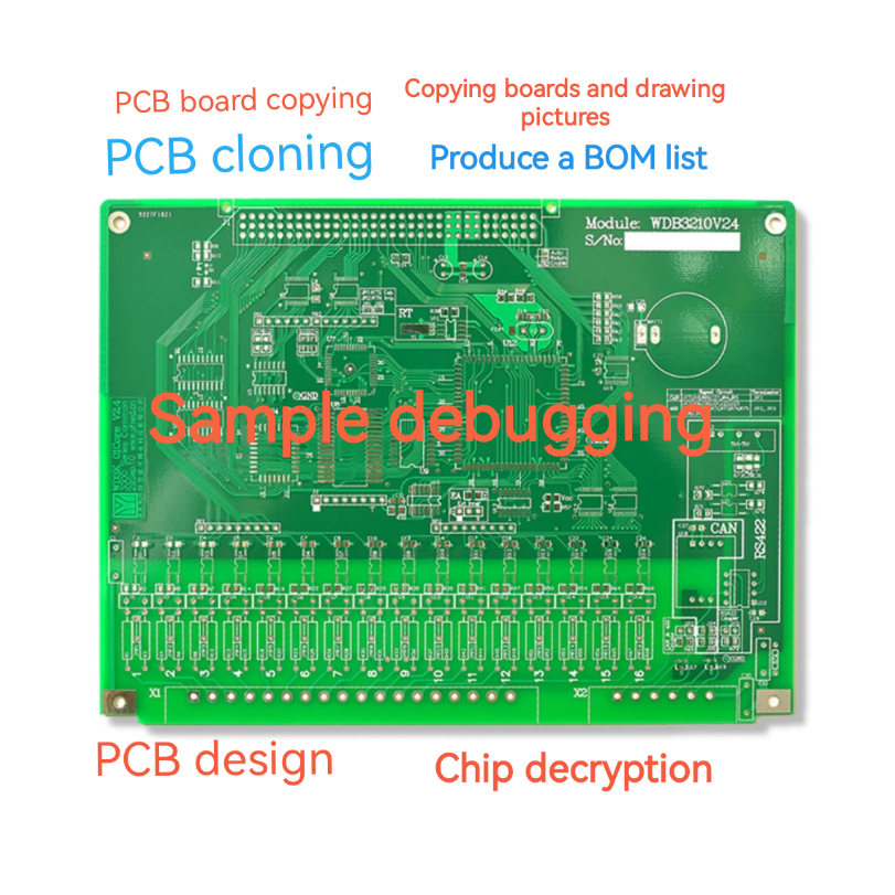 P PCB Printing Circuit Board Clone Copy Chip Decryption Testing Welding ...