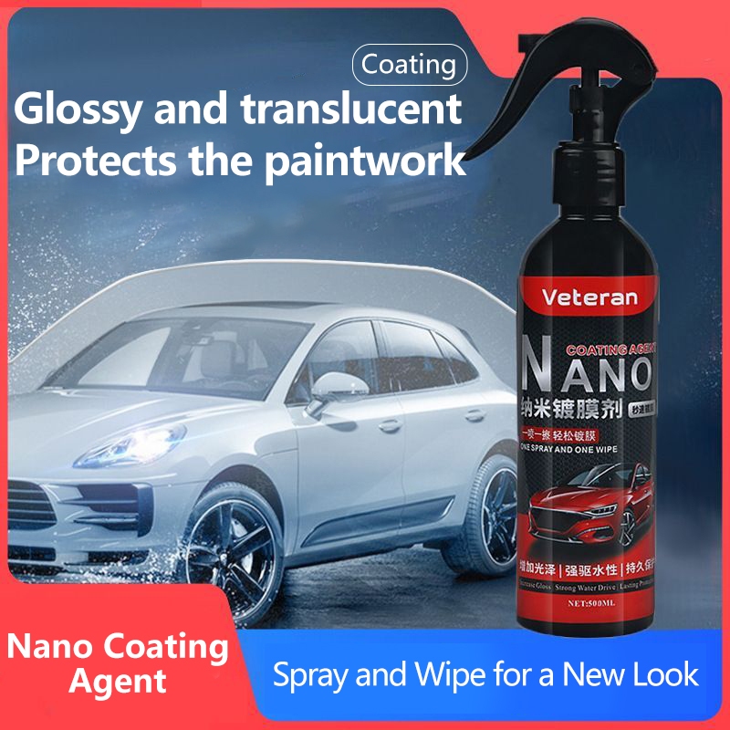 Coating 100 times brighter car nano ceramic coating for spray car wax ...