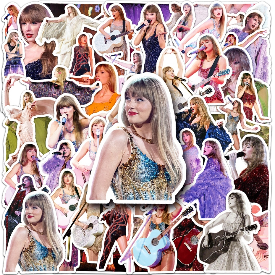 52/10Piece Funny Taylor Concert Stickers DIY For Phones Laptop Car ...