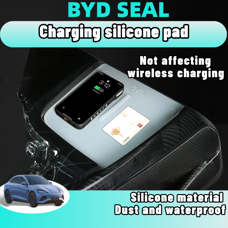 Byd seal Wireless Charging Silicone Pad Anti-Fouling Anti-Slip Does Not ...