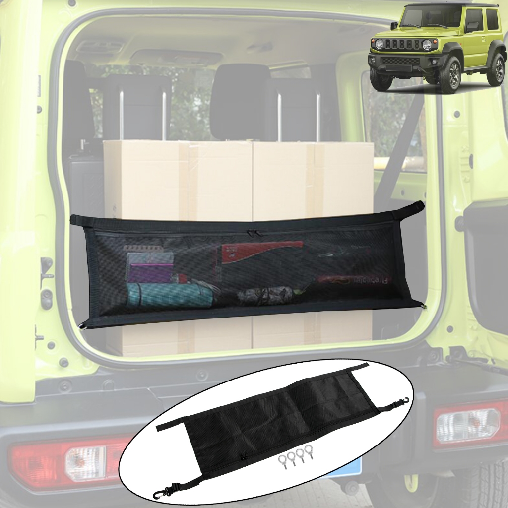 Suzuki Jimny Boot Floor Cargo Net Trunk Mesh Storage Bag Organizer ...