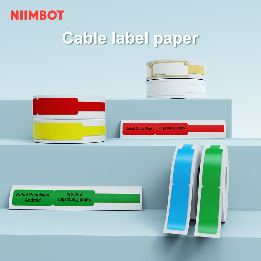 NIIMBOT D11/D110/D101 Cable Label Sticker Is Used To Mark Optical Fiber ...