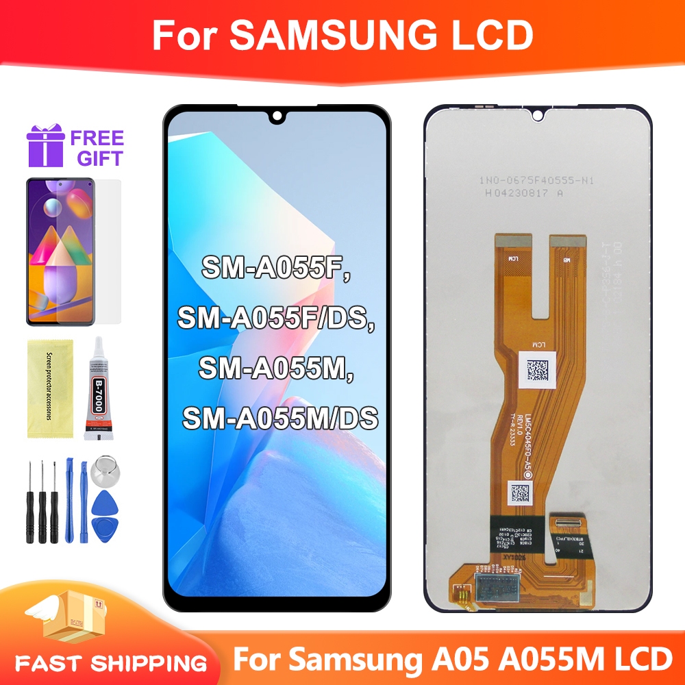 Original LCD For Samsung Galaxy A05 A05S A055 A057 LCD Original Display ...