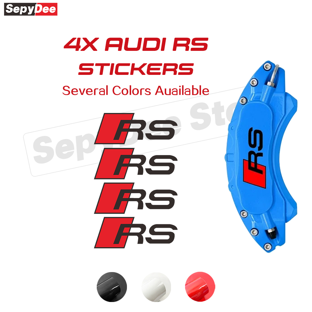 4x Brake Caliper High Temp Decals Sticker Waterproof And High ...