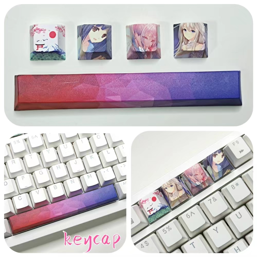 5pcs PBT Keycap 2D for Mechanical Keyboard YURJ | Shopee Philippines