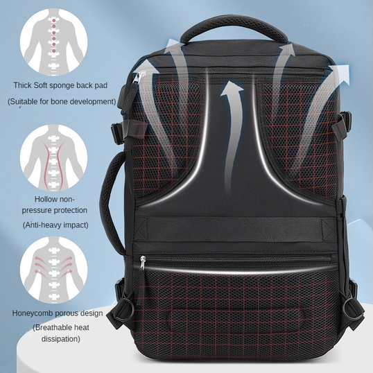 COD 40L Travel bagpack expandable waterproof carry on backpack laptop ...