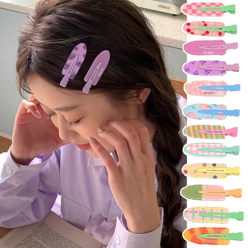 New Style Seamless Hair Clips for Women Cute Side Clips for Broken Hair ...