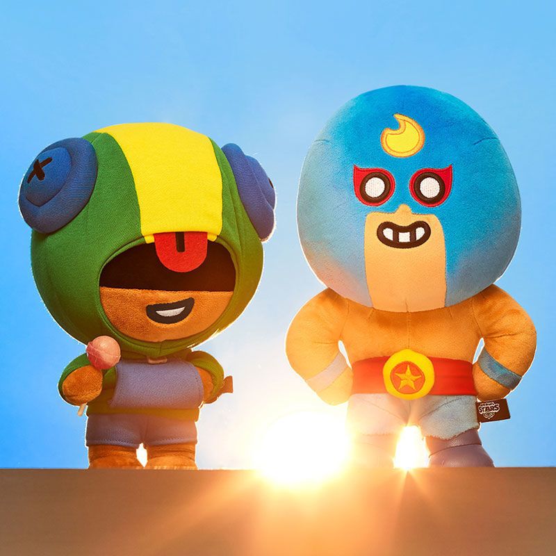 Brawl Stars Doll Cartoon Peripheral Plush Toy Lyons Doll Hero Toy Game ...