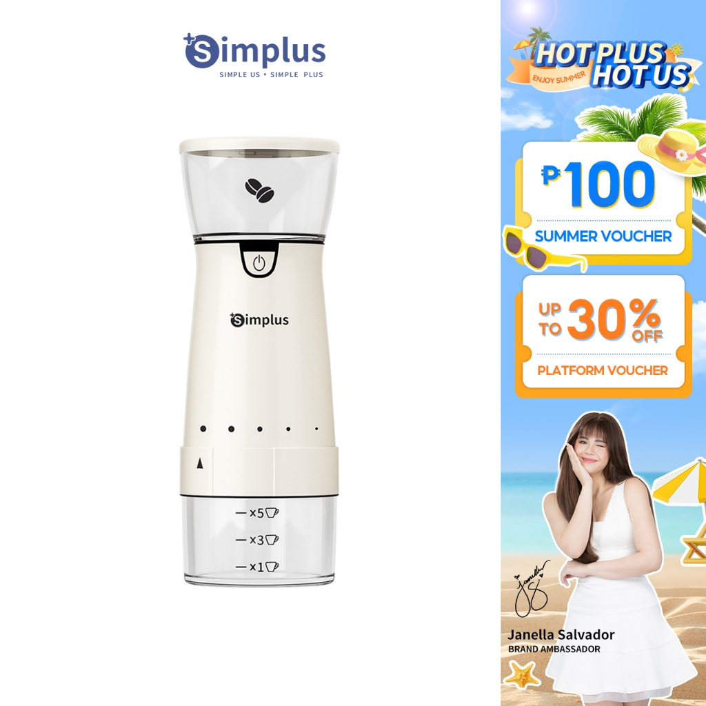 Simplus Electric Coffee Grinder Stainless Steel Grinder Coffee Maker ...