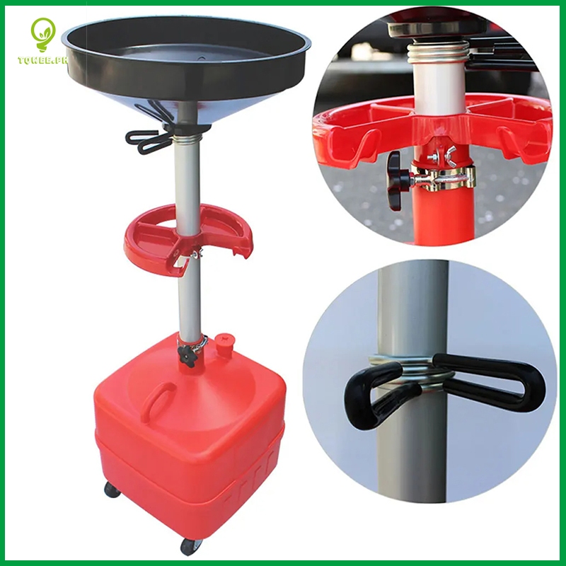 ZC 34L Oil Recovery Bucket Waste Oil Collector Large Capacity Gear Oil ...