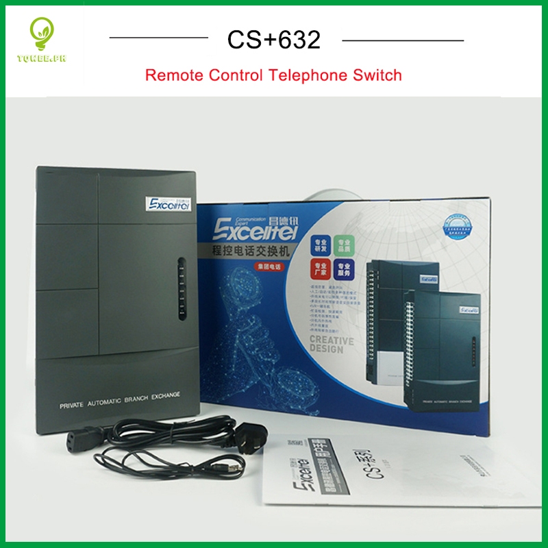 Excelltel CS632 24 PABX 32ch PBX intercom system of telephone With ...