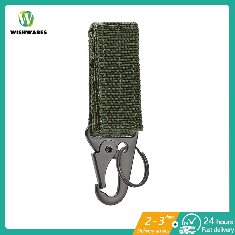 Multi-function hook nylon webbing hook buckle Eagle Mouth Shape Key Bag Accessories | Shopee ...