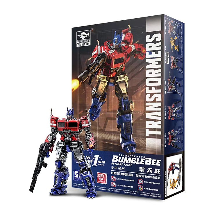[TRUMPETER]OPTIMUS PRIME PLASTIC MODEL KIT TRANSFORMERS BUMBLEBEE ...