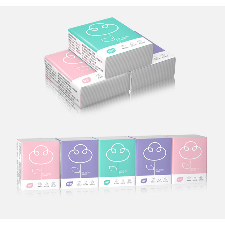 Mini Size Pocket TissueTravel Pack 3ply 7 Sheets Soft Facial Paper ...