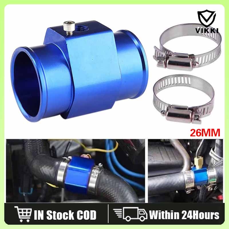 Aluminum Water Temp Gauge Radiator Temperature Water Temp Joint Pipe ...