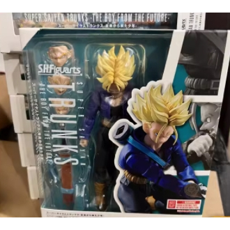 Bandai SHF Dragon Ball Z Super Saiyan Trunks Future Boy Action | Shopee ...