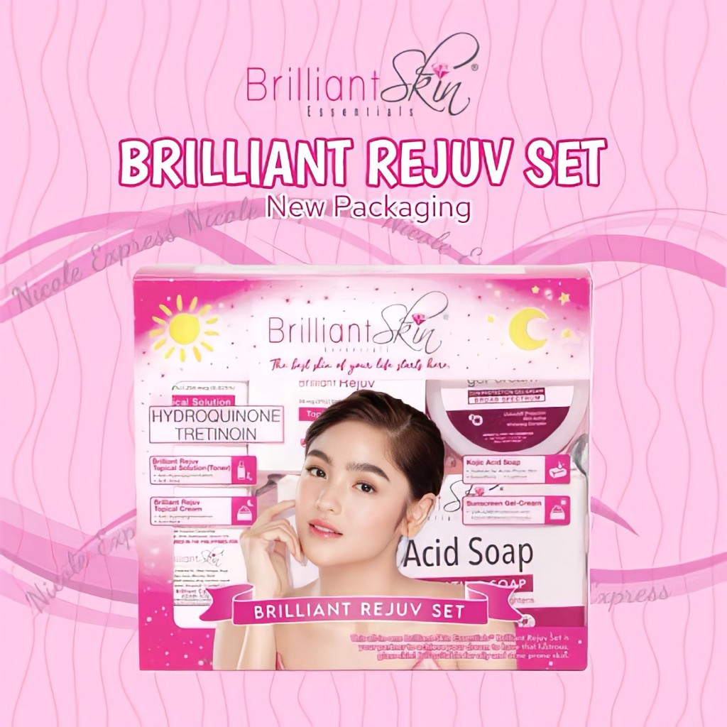 【buy 1 Take 1】new‼ Brilliant Skin Hydroquinone Tretinoin Rejuv Set
