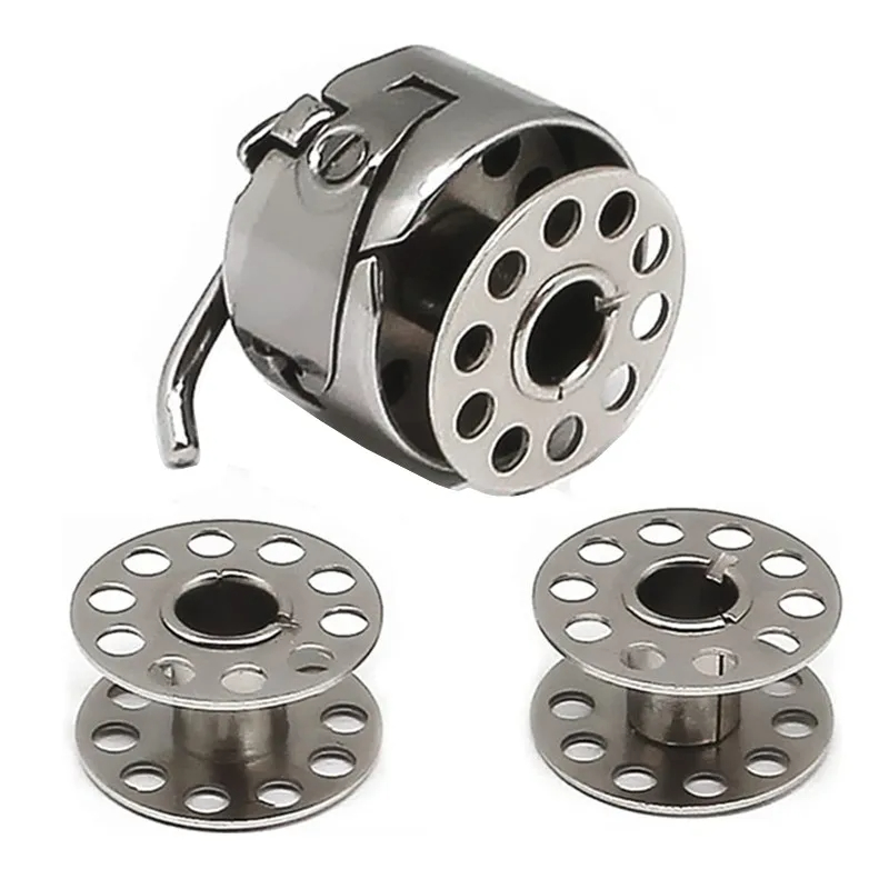 High Quality 10/20/30/50PCS Metal Bobbins Spool Sewing Craft Tool ...