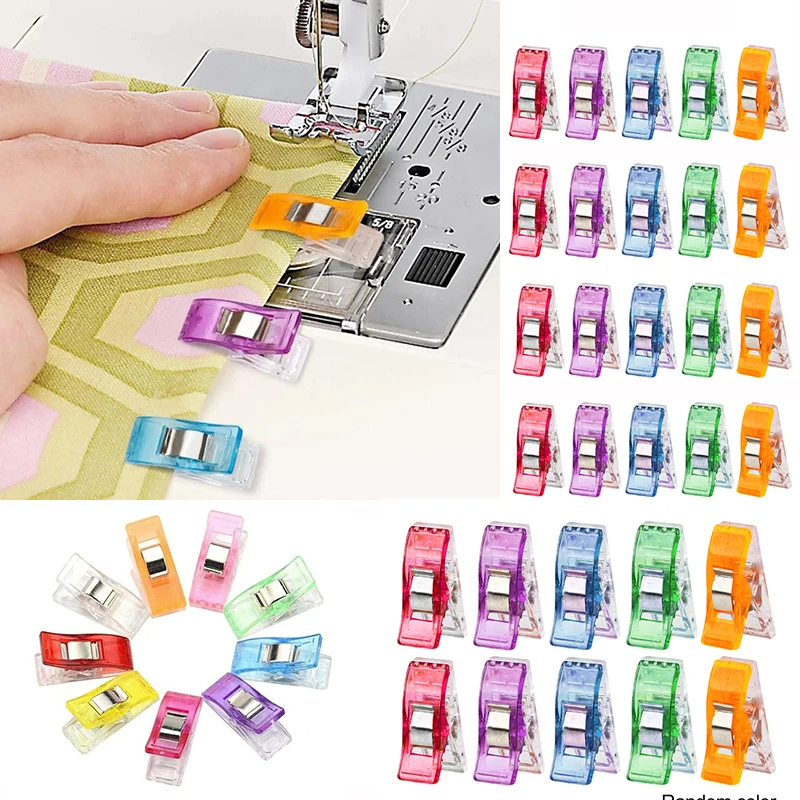 10/20/50PCS Sewing Clips Colorful Clips Multipurpose Plastic Craft ...