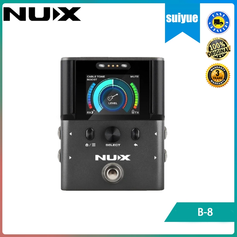 NUX B-8 Professional Wireless Instrument Wireless B8 B 8 | Shopee ...