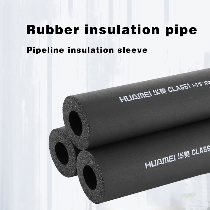 B1 Grade Rubber Plastic Insulation Pipe Copper Pipe Anti-Condensation ...