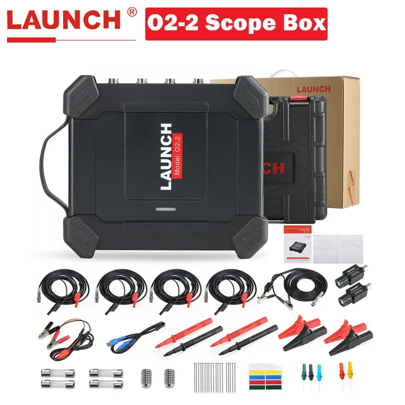 LAUNCH X431 O2-2 Scope Box Oscilloscope 4 Channels 100MHz USB DC ...