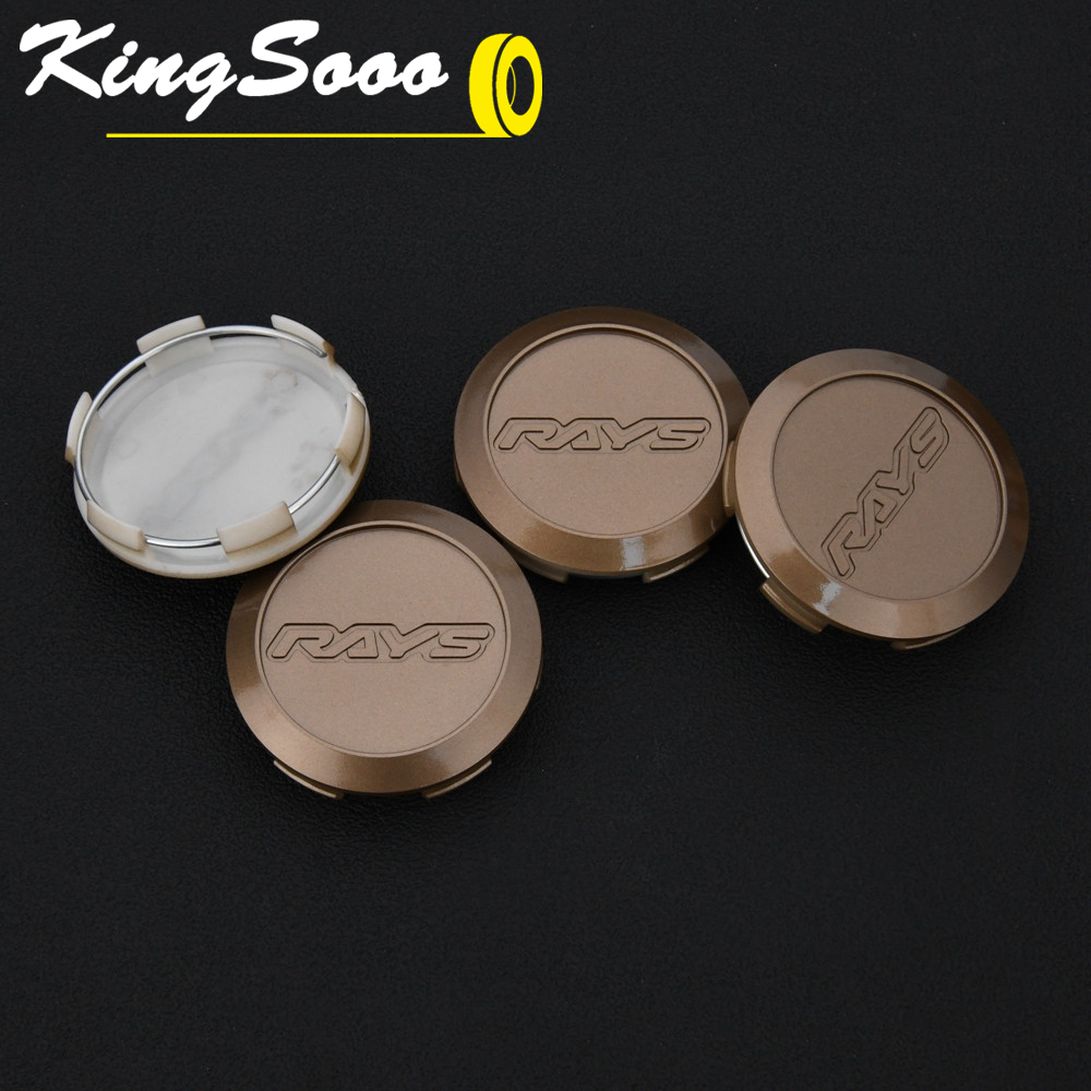 Car Styling 62MM RAYS Center Cap Sport Rim Cap Hubcaps Wheel Cover Cap ...