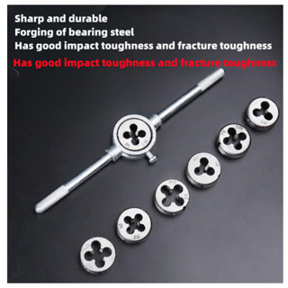 12pcs/20pcs Adjustable Tap and Die Set Hand Tap Wrench threader Metric Threading Tool Set ...
