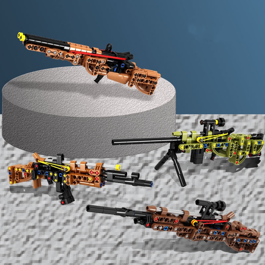 [Ready Stock Inventory] Building Block Gun Toy Boy Toy AWM Eating ...