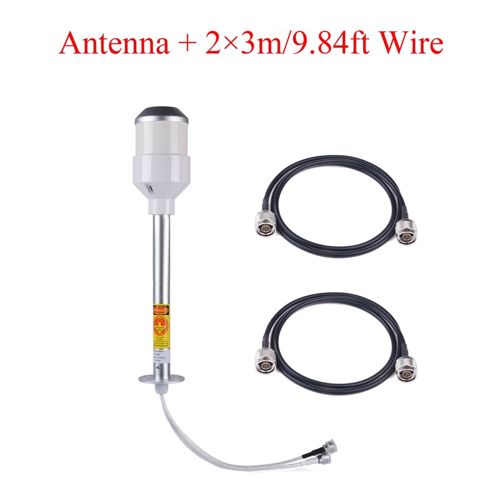 3G 4G LTE 2×24dBi Antenna 1700-2700MHz 2×N Female External Outdoor ...